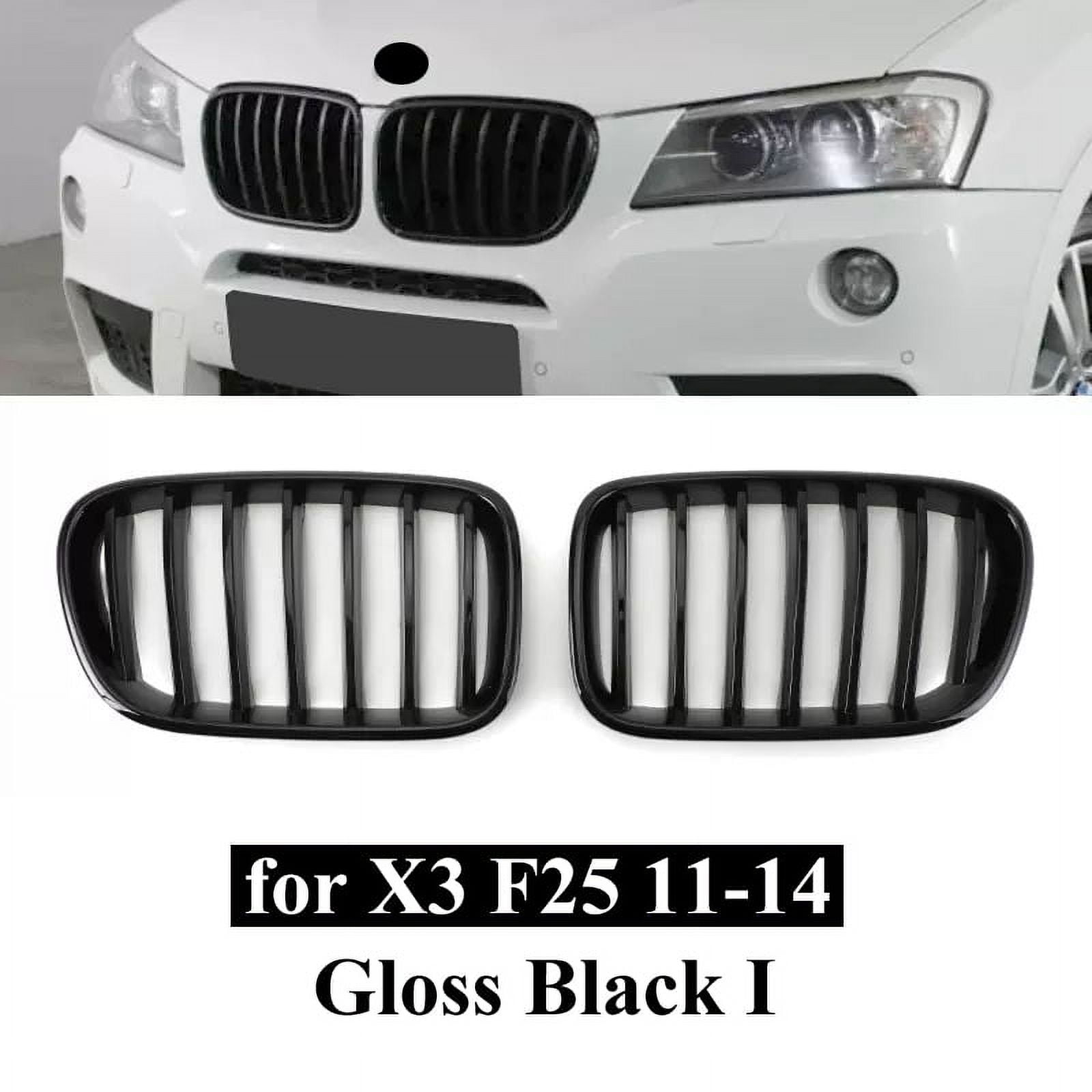 Gloss Black Front Bumper Kidney Grille Grill Fit for BMW X3 F25 2011 ...