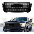 Gloss Black Front Grill Compatible with GMC Sierra 2500/3500HD AT4 ...