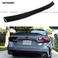 Gloss Black JDM Rear Windshield Window Visor Roof Spoiler For 2018-2022 ...