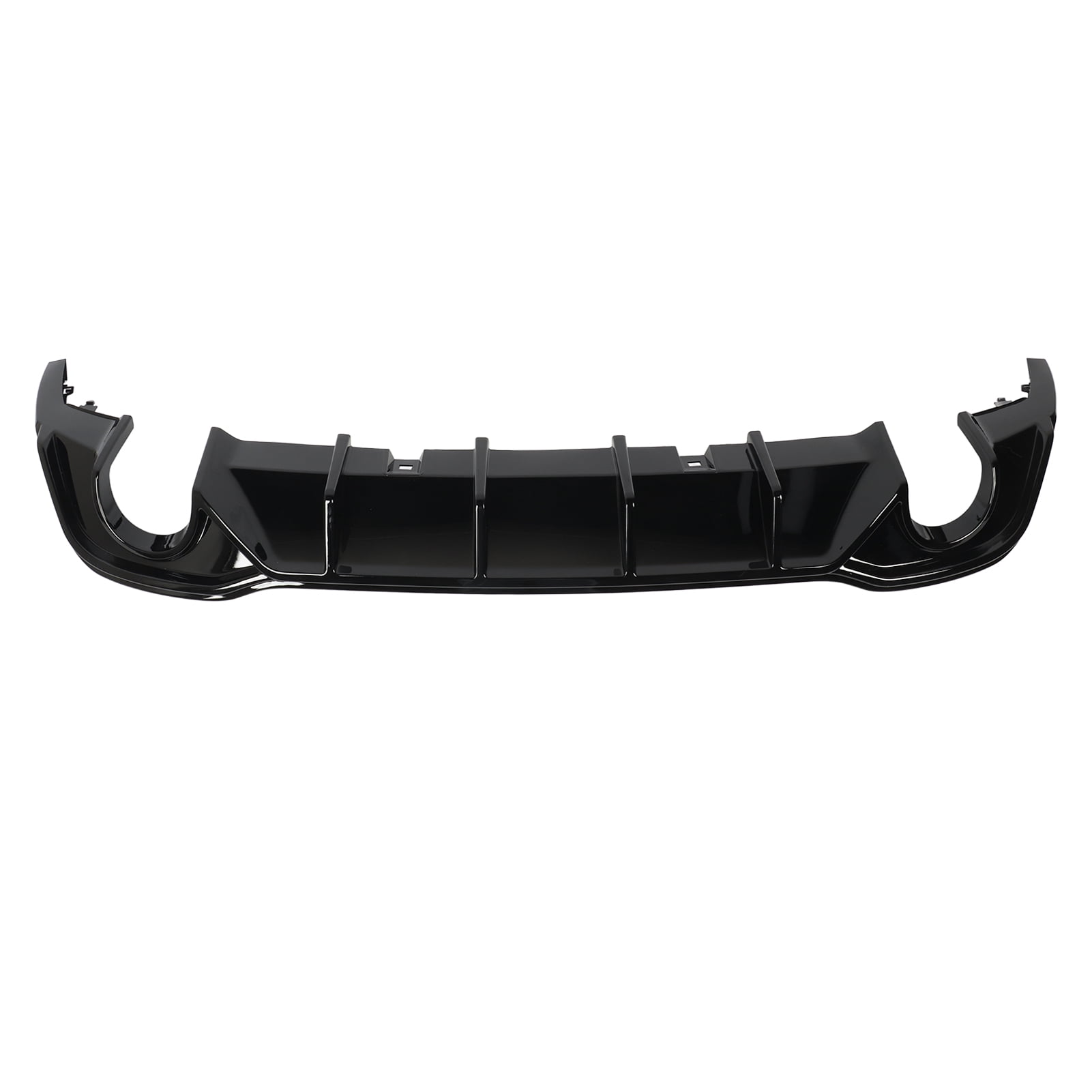 Gloss Black Maxton Style Rear Bumper Diffuser Valance Sporty for MK8 ...