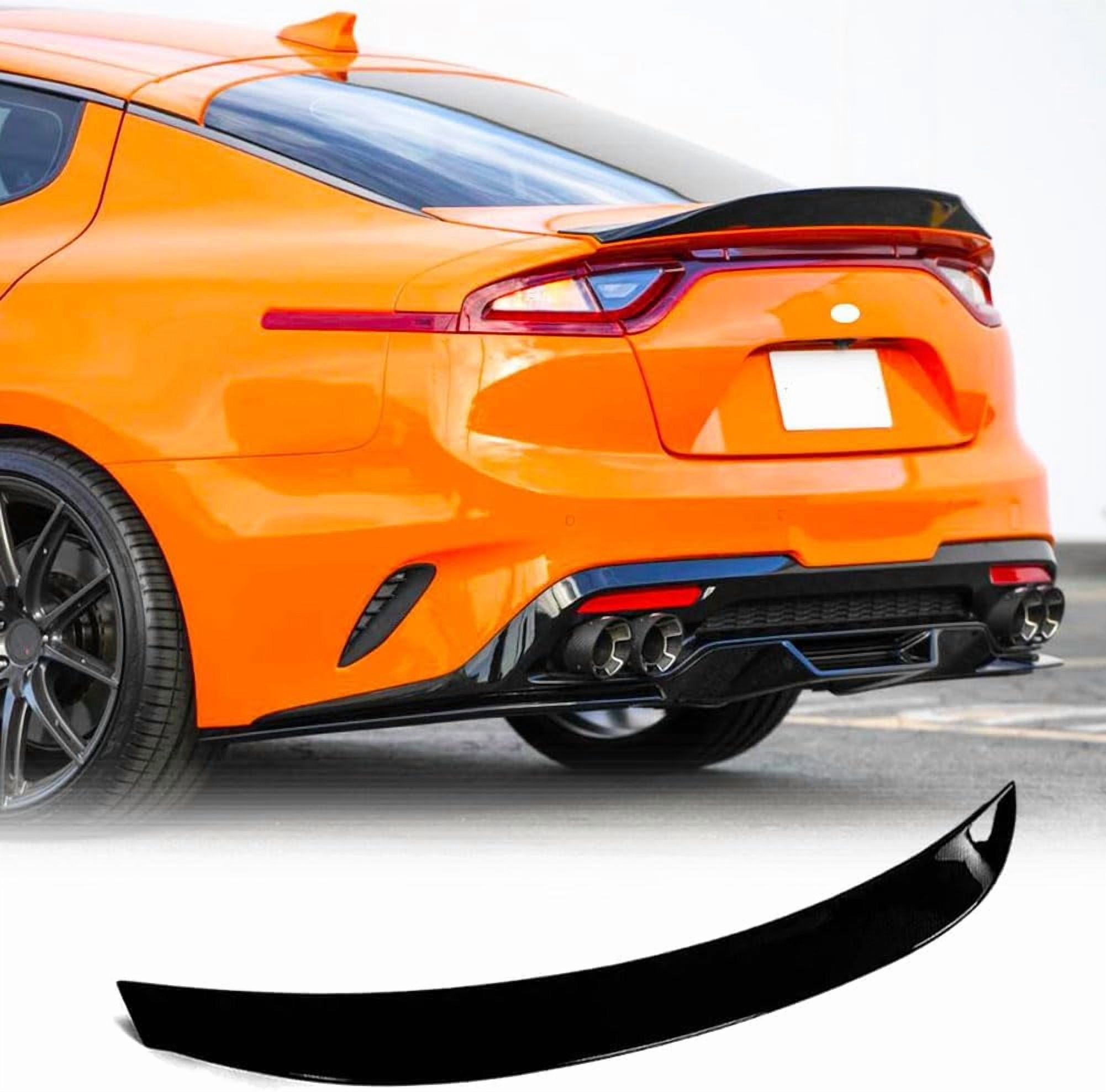 Gloss Black Rear Trunk Spoiler Fits For Kia Stinger 2018-2023 ...