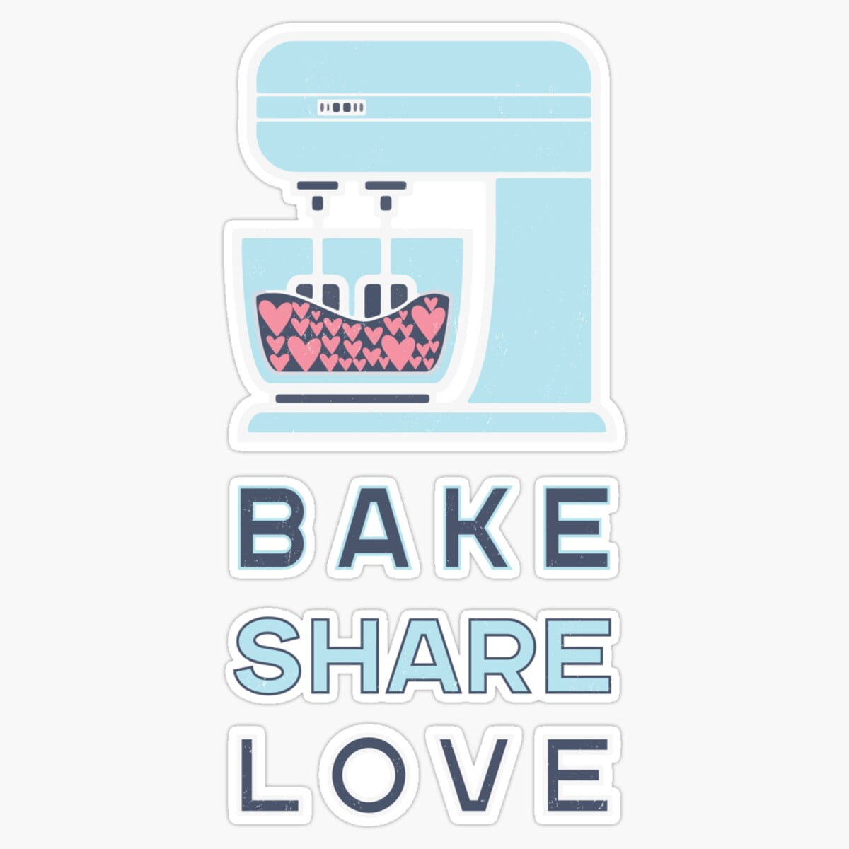 Gloss Dot Bake, Share Love, Mixer Hearts Er, Phone Decal Water Bottle ...
