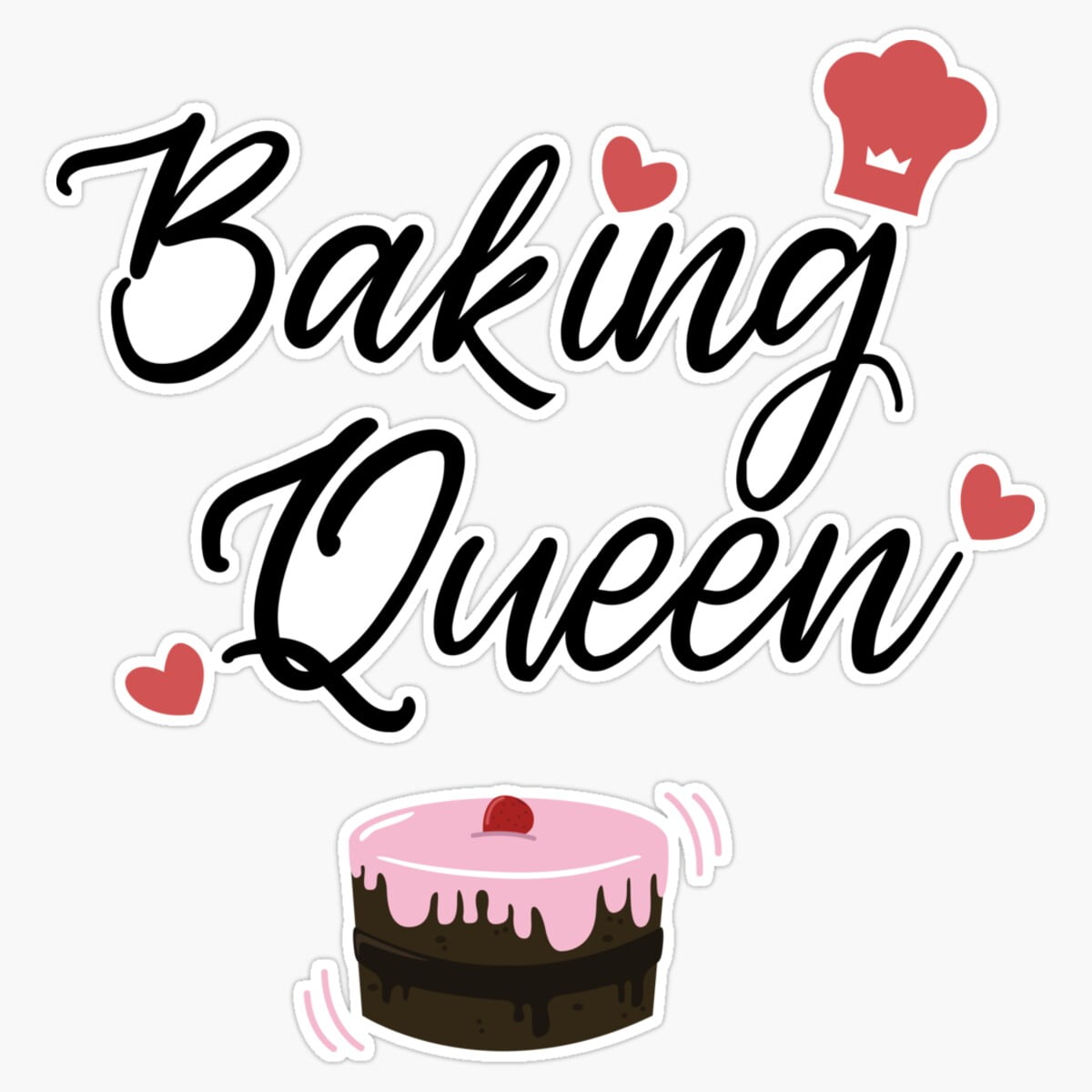 Gloss Dot Baking Baker Cake Pie Gift Er, Phone Decal Water Bottle ...