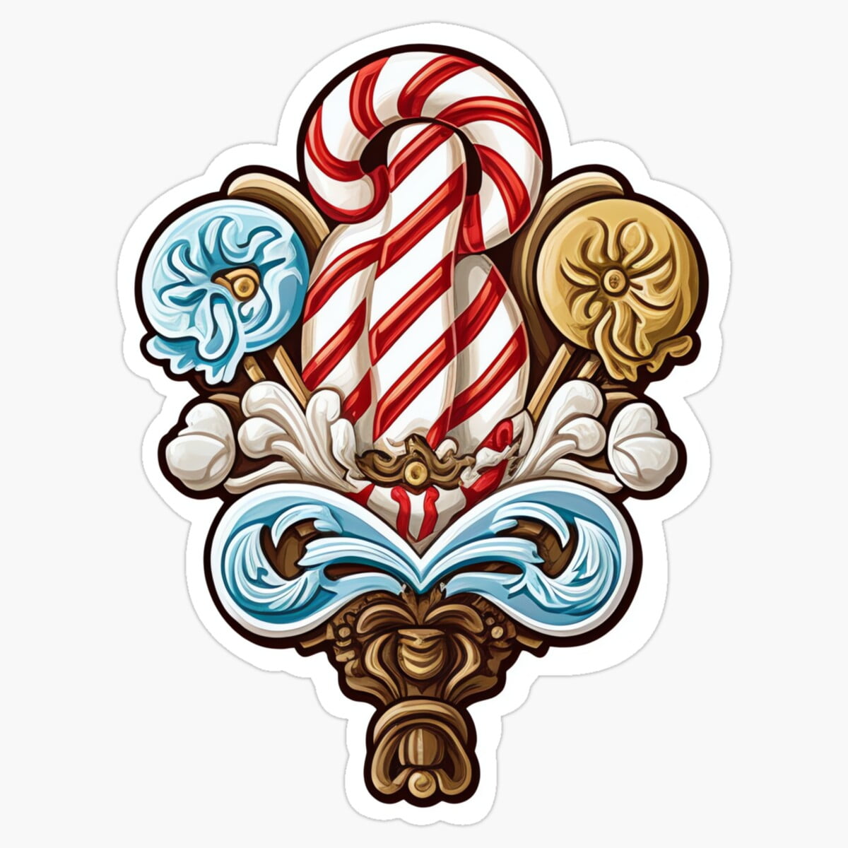 Gloss Dot Candy Bar Er, Phone Decal Water Bottle Stickers Car Decals ...