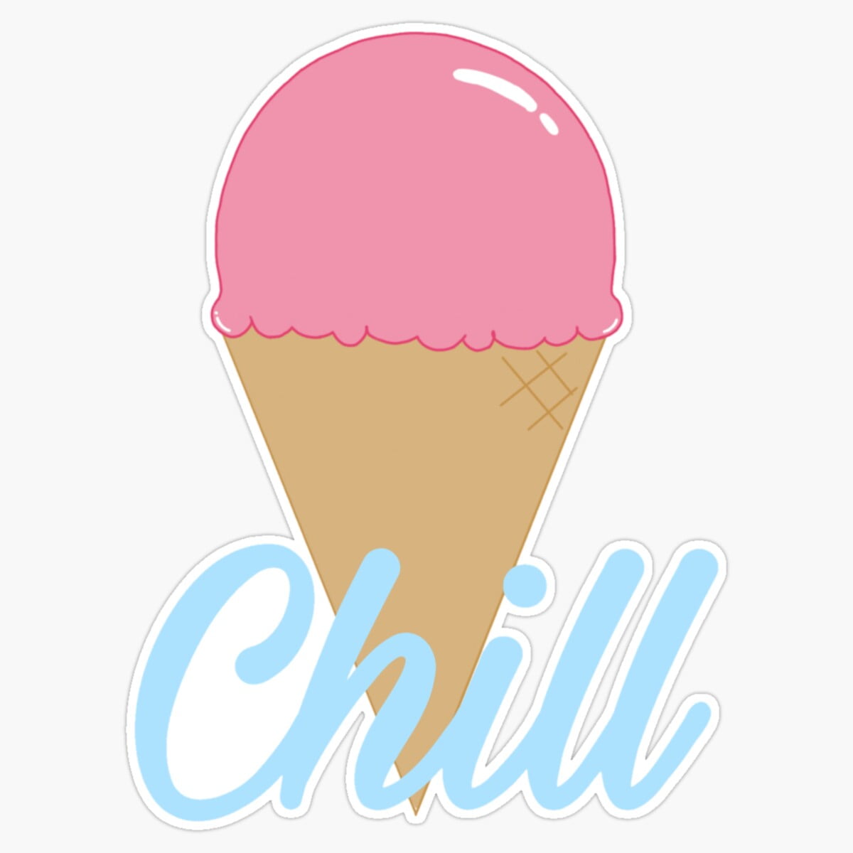 Gloss Dot Chill Er, Phone Decal Water Bottle Stickers Car Decals, Funny ...