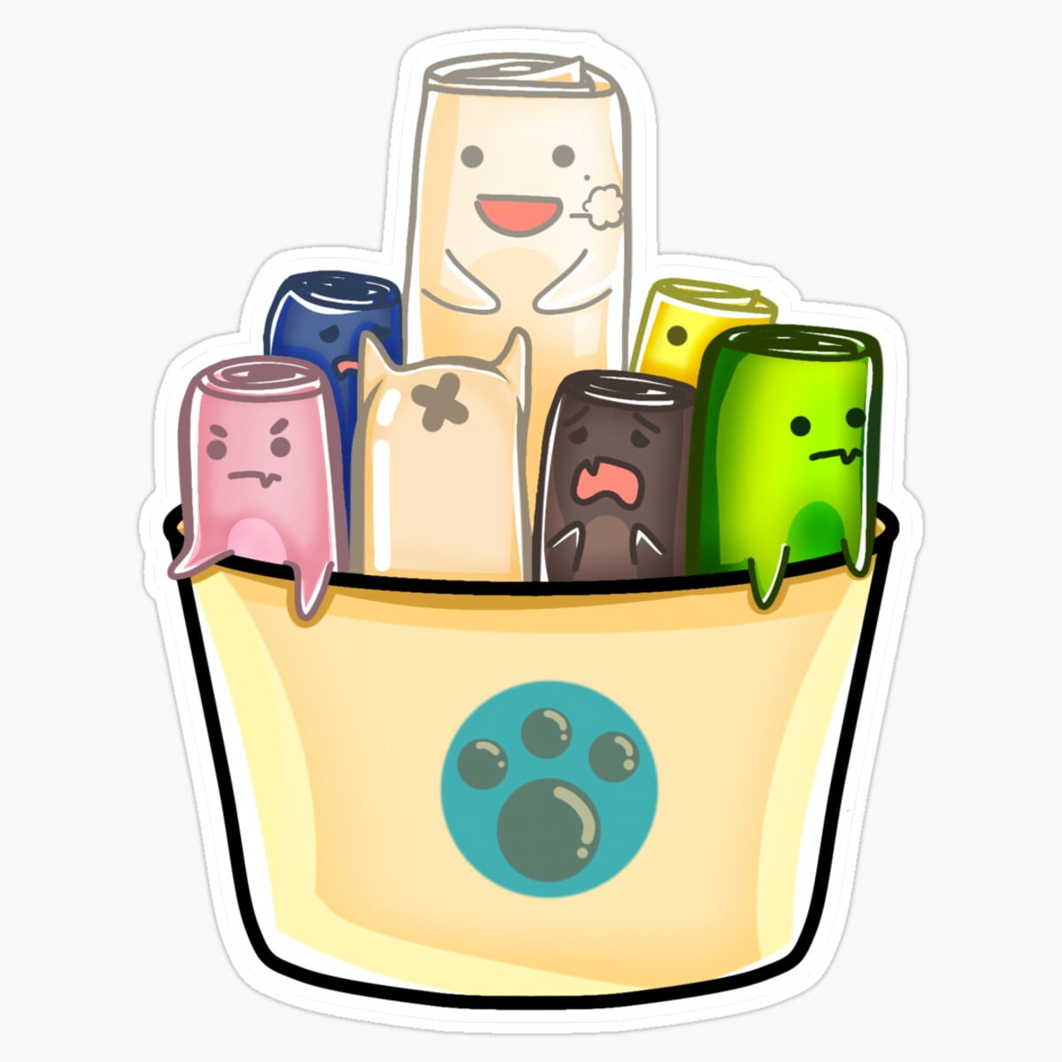 Gloss Dot Copy Of Waterm Ice Cream Er, Phone Decal Water Bottle ...