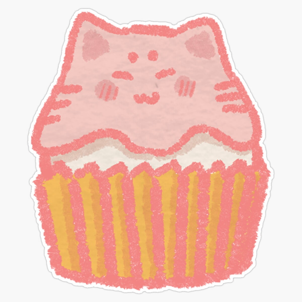 Gloss Dot Cupcat Er, Phone Decal Water Bottle Stickers Car Decals ...