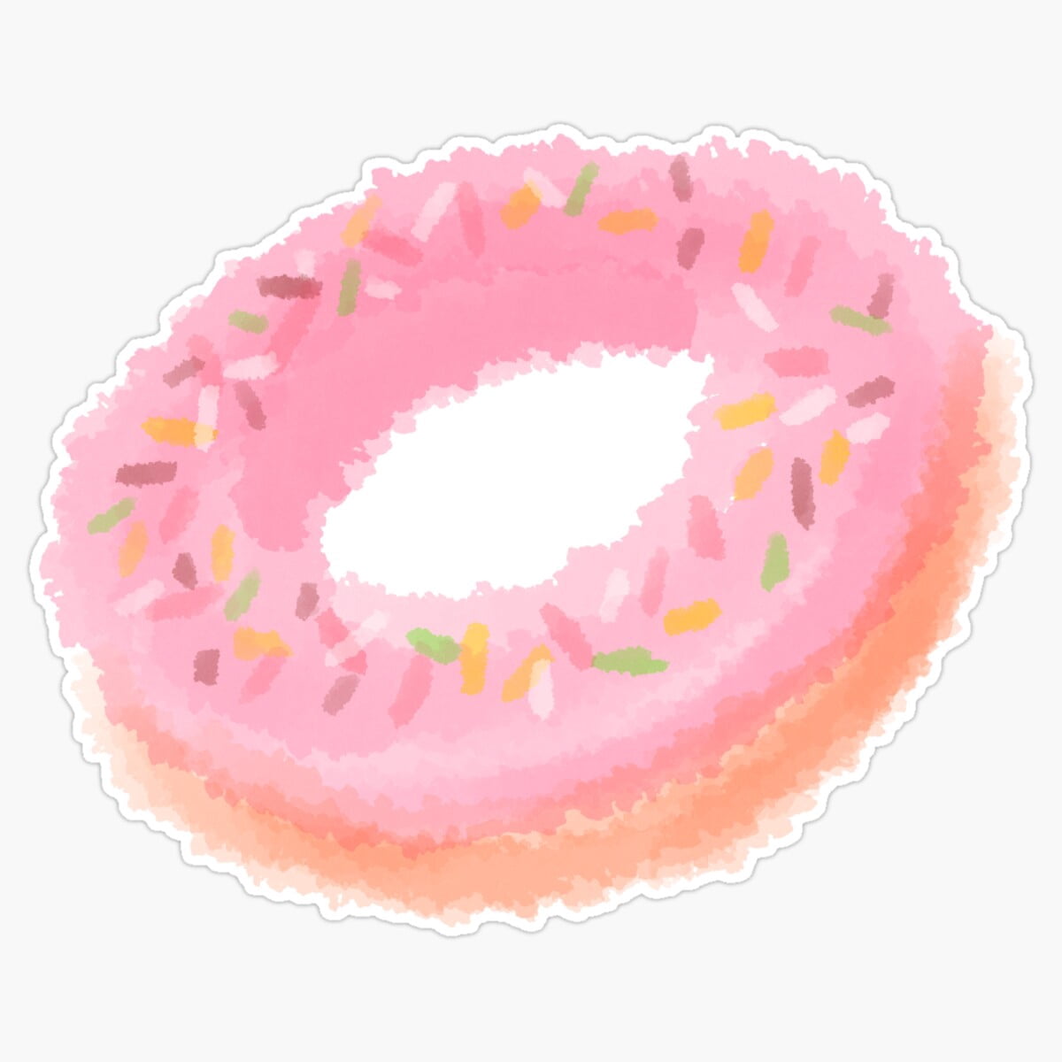 Gloss Dot Donut Er, Phone Decal Water Bottle Stickers Car Decals, Funny ...