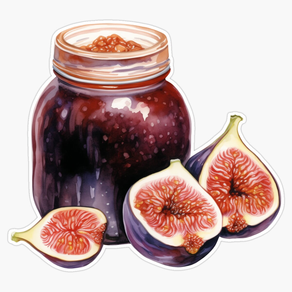 Gloss Dot Fig Jam In A Gljar Er, Phone Decal Water Bottle Stickers Car ...