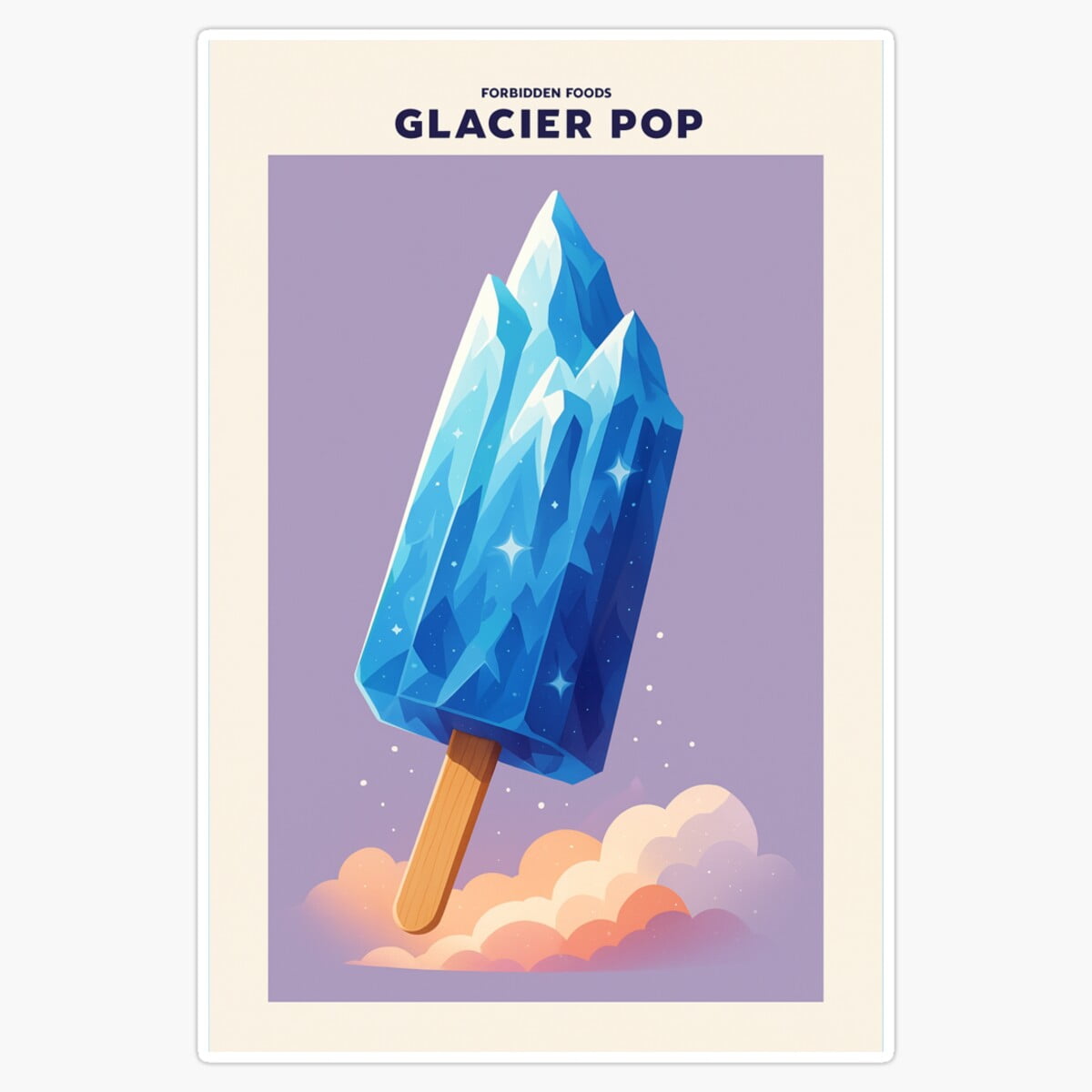 Gloss Dot Glacier Popsicle Er, Phone Decal Water Bottle Stickers Car ...