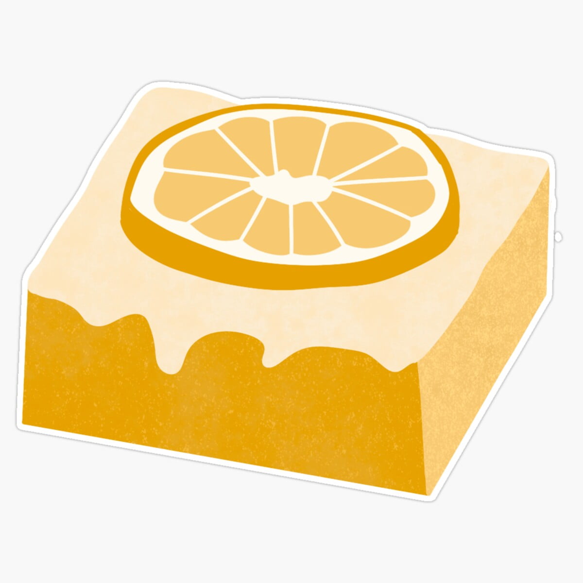 Gloss Dot Lemon Bar Illustration Er, Phone Decal Water Bottle Stickers ...