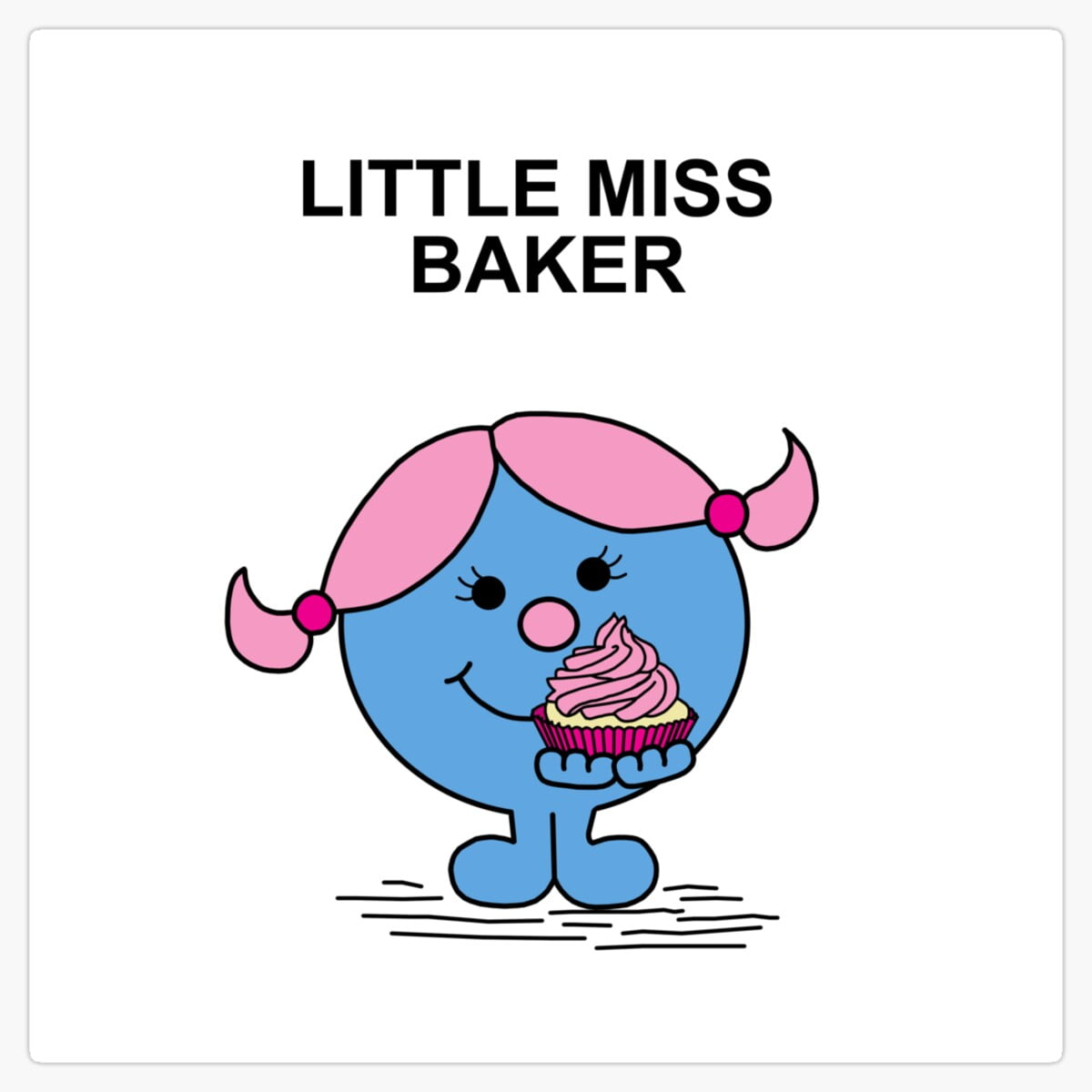 Gloss Dot Little Miss Baker Er, Phone Decal Water Bottle Stickers Car ...