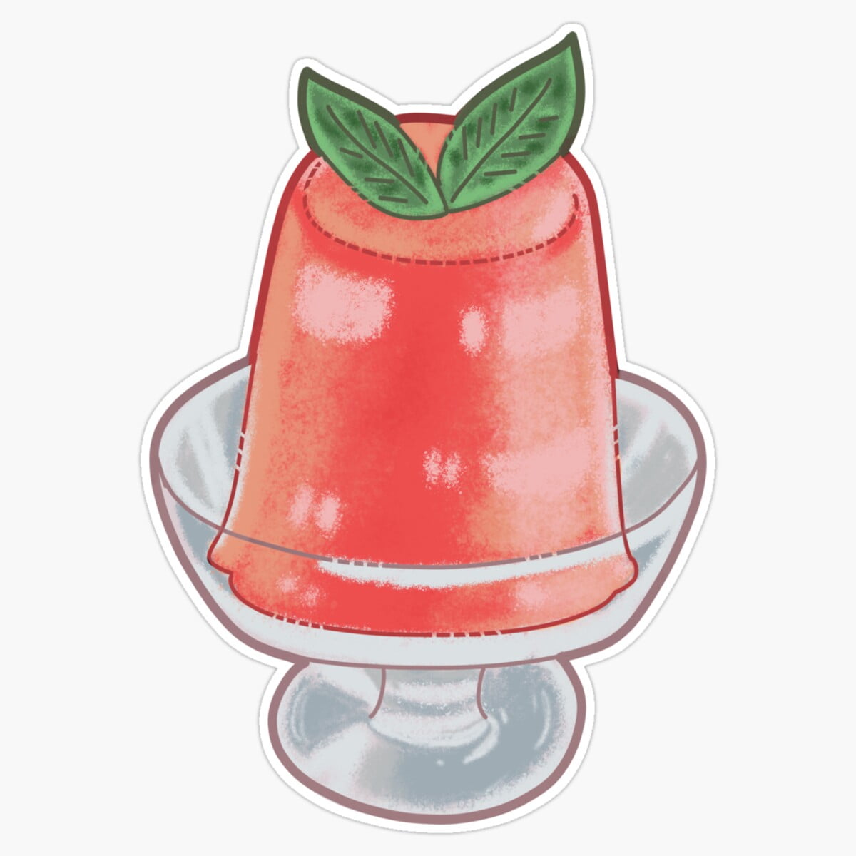 Gloss Dot Strawberry Jelly Er, Phone Decal Water Bottle Stickers Car ...