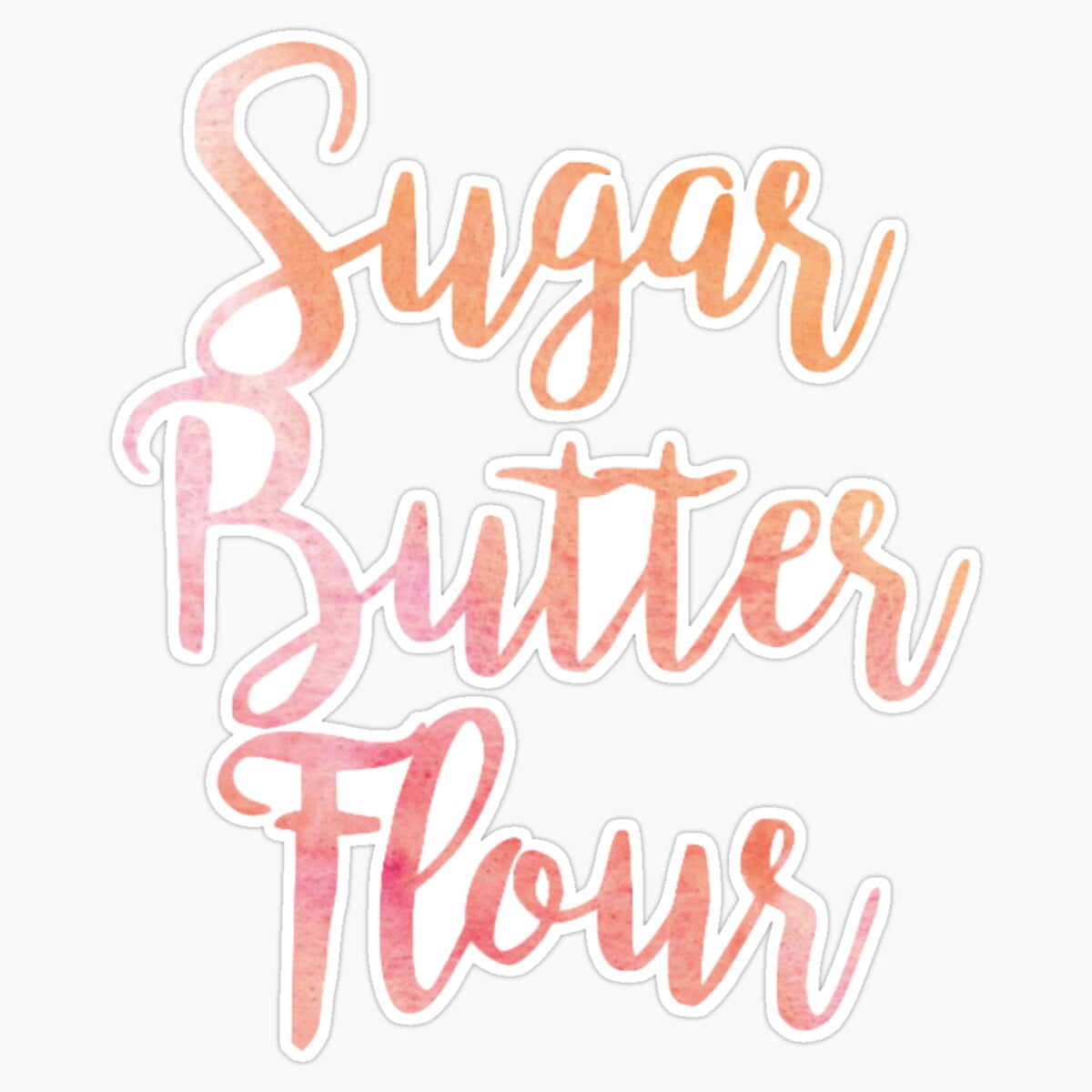 Gloss Dot Sugar, Er, Flour Pink Watercolor Er, Phone Decal Water Bottle ...