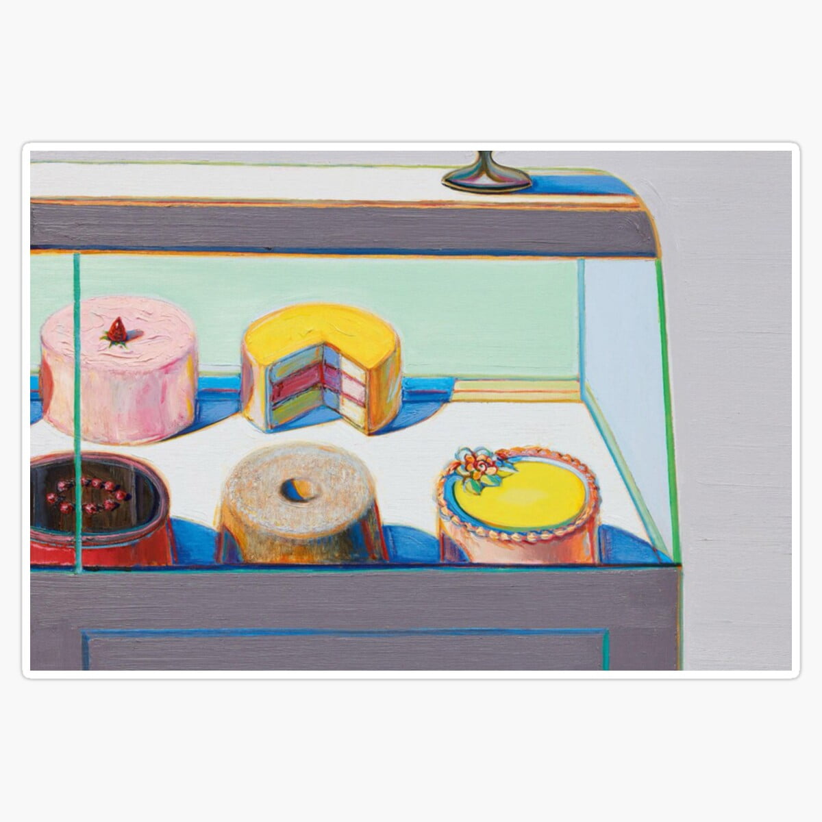 Gloss Dot Wayne Thiebaud Cake Paintings | Wayne Thiebaud Gumball ...