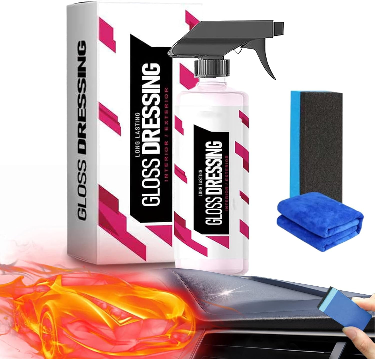 Gloss Dressing, 2025 New Trim & Tire Dressing - Restore Faded Plastics ...