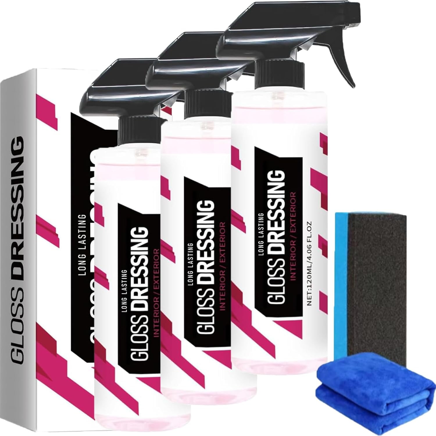 Gloss Dressing For Floor Mats, Gloss Dressing - Plastic, Car Detailing ...