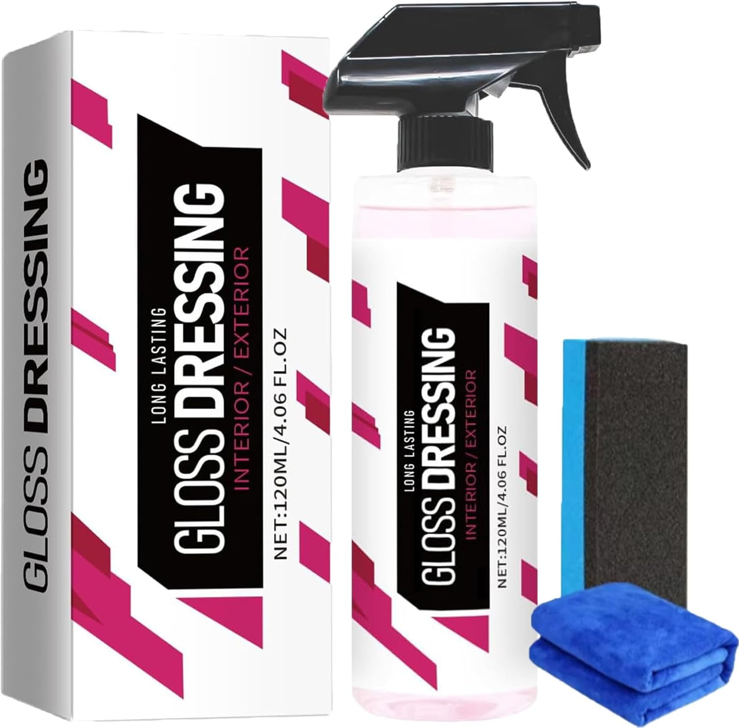 Gloss Dressing For Floor Mats, Gloss Dressing - Plastic, Car Detailing ...