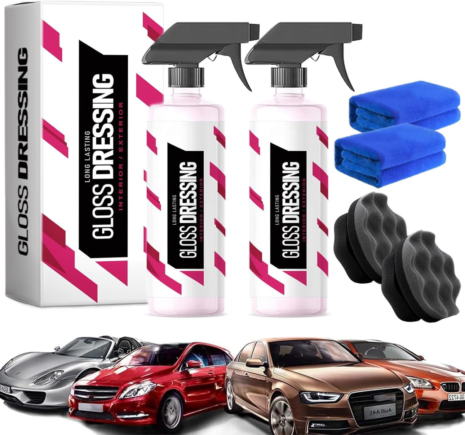 Gloss Dressing for Floor Mats, Legendary Gloss Dressing, Trim & Tire ...