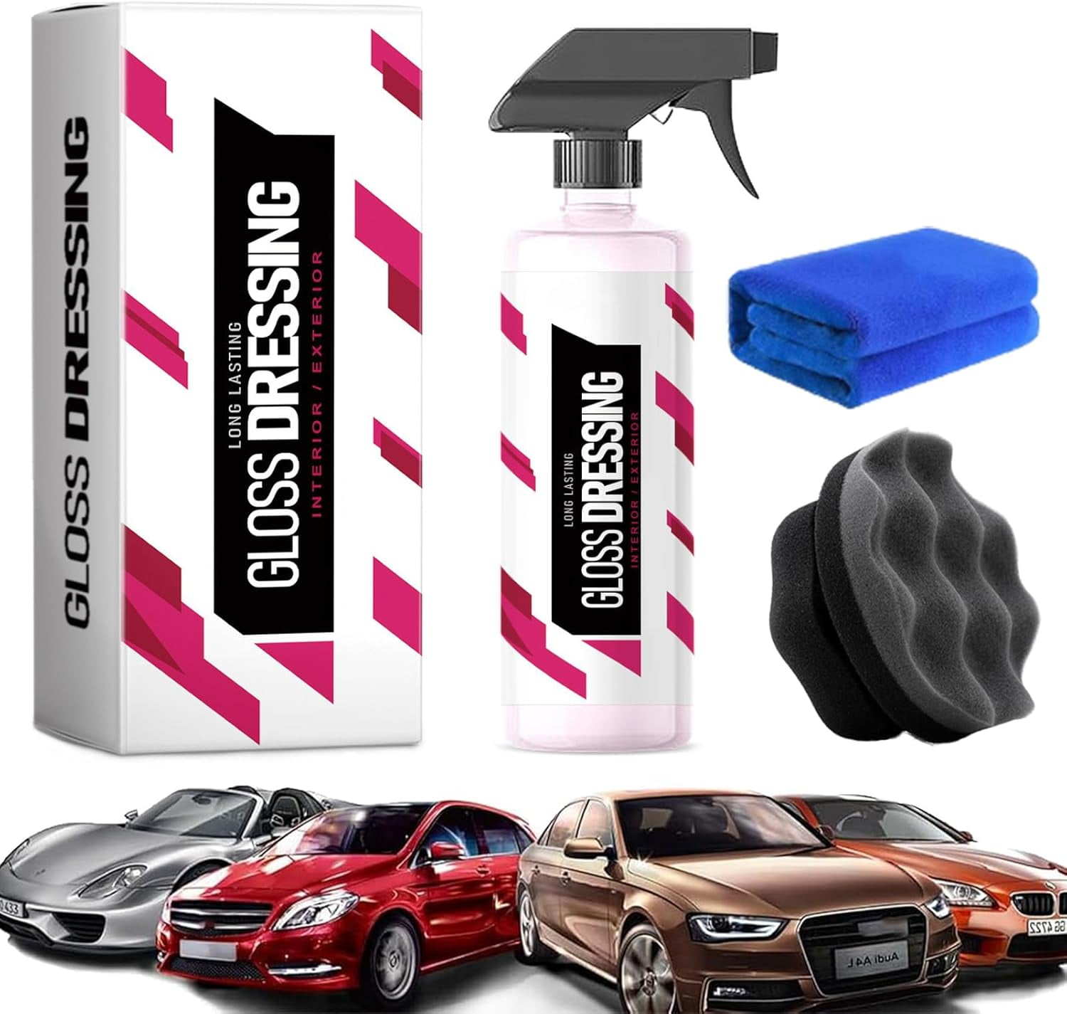 Gloss Dressing for Floor Mats, Legendary Gloss Dressing, Trim & Tire ...
