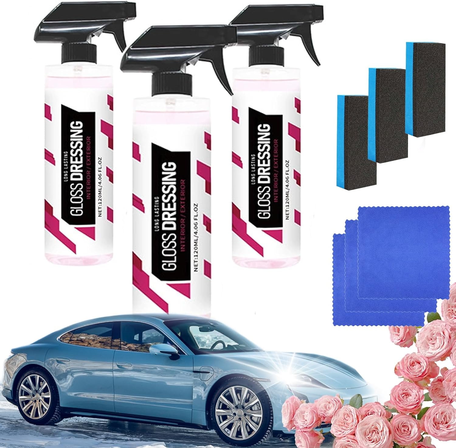 Gloss Dressing - Plastic, 2025 New Gloss Dressing for Plastic, Trim ...