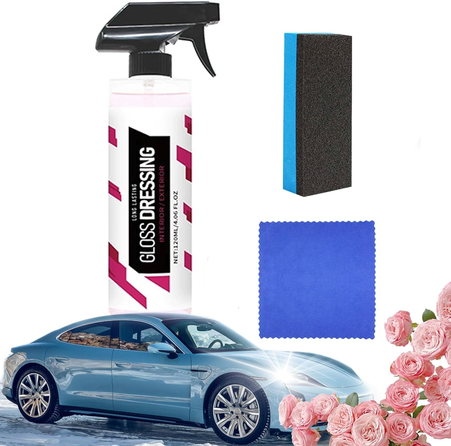 Gloss Dressing - Plastic, 2025 New Gloss Dressing for Plastic, Trim ...