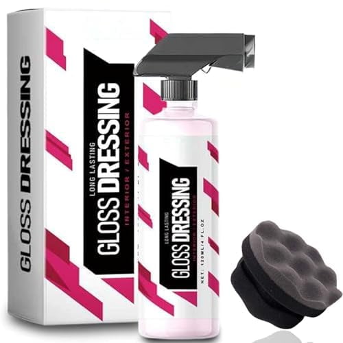 Gloss Dressing - Plastic, Gloss Dressing for Floor Mats, Trim & Tire ...