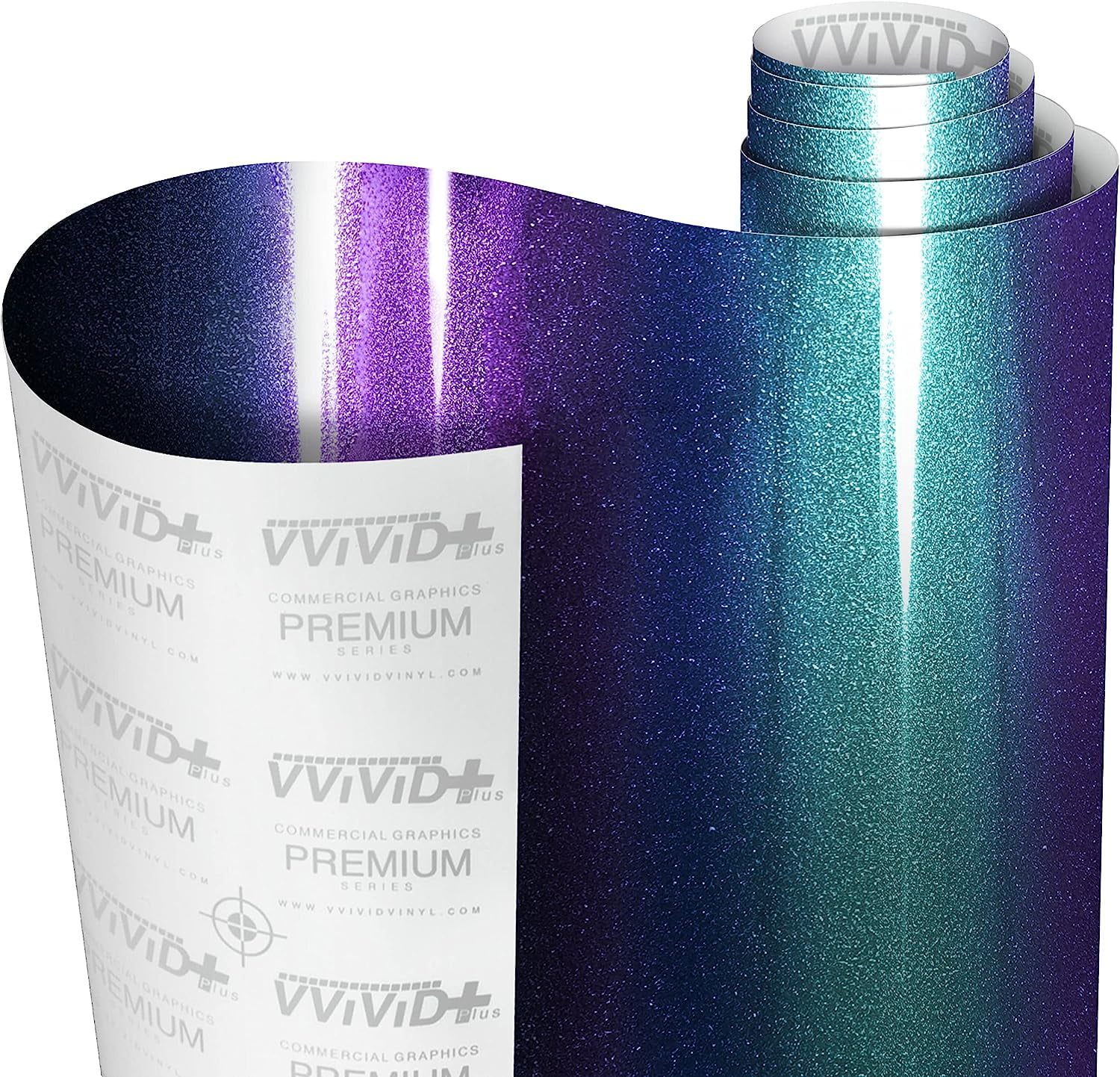 Gloss Metallic Chameleon Blue to Purple Color-Shift (1ft x 5ft) with ...
