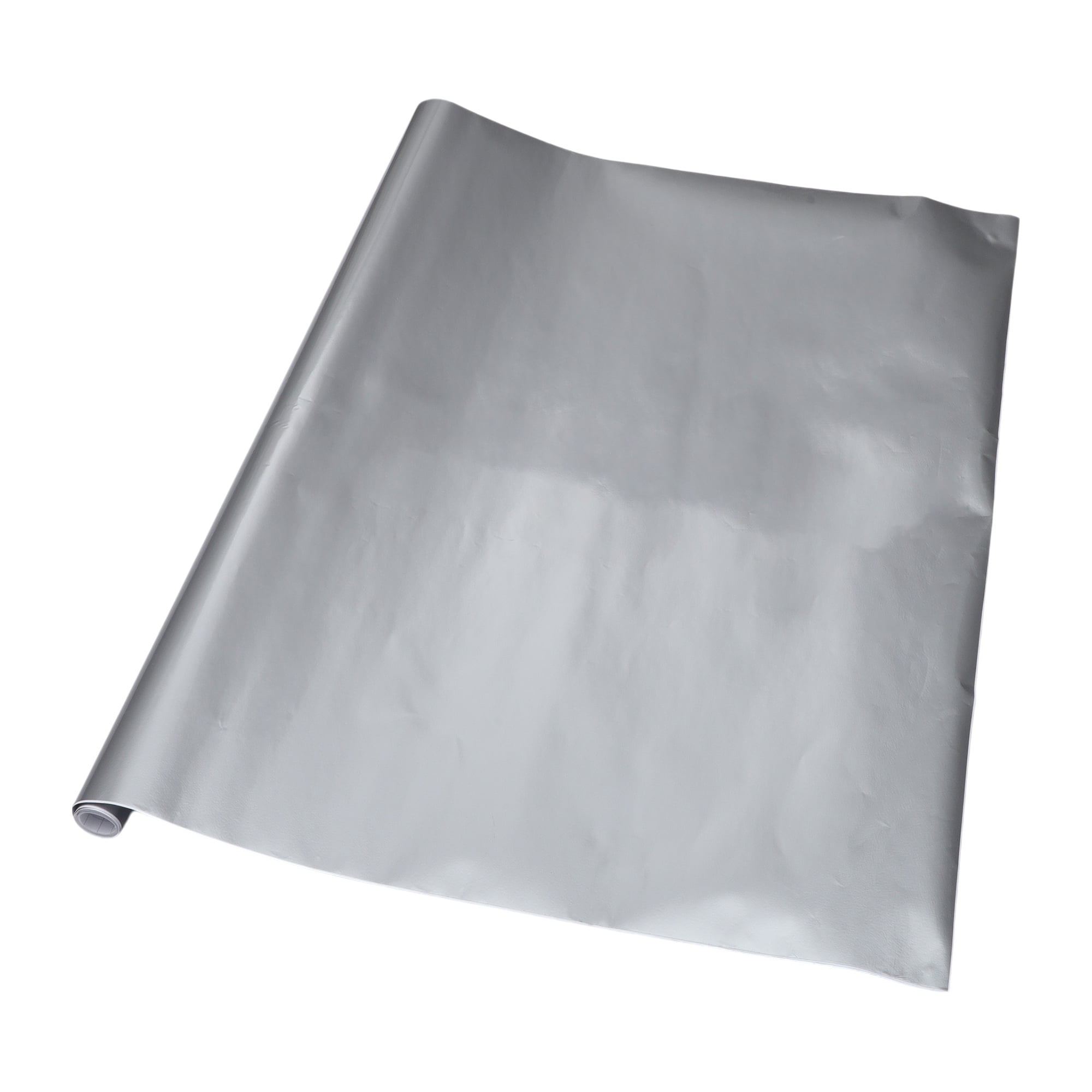 Gloss Silver Tone Car Wrap Film 2.8ft x 5ft Exterior Interior Vinyl ...