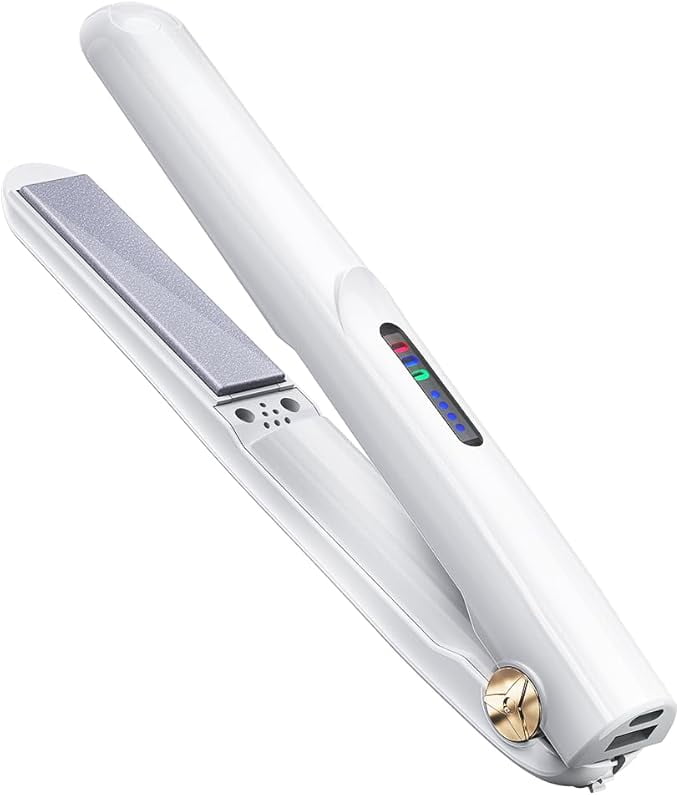 GlossAir Pro 2-in-1 Cordless Styler | 4200mAh CeramicSafe™ & SmartLock ...