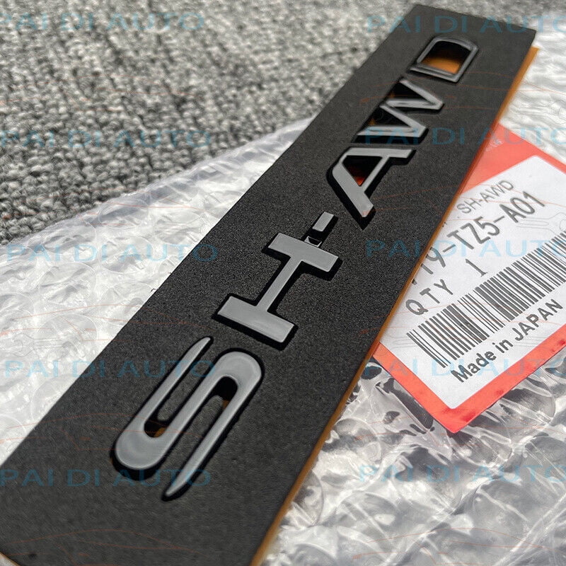 Glossy Black 17-24 for Acura SH-AWD Sport A-Type Trunk Badge Mixed Logo ...