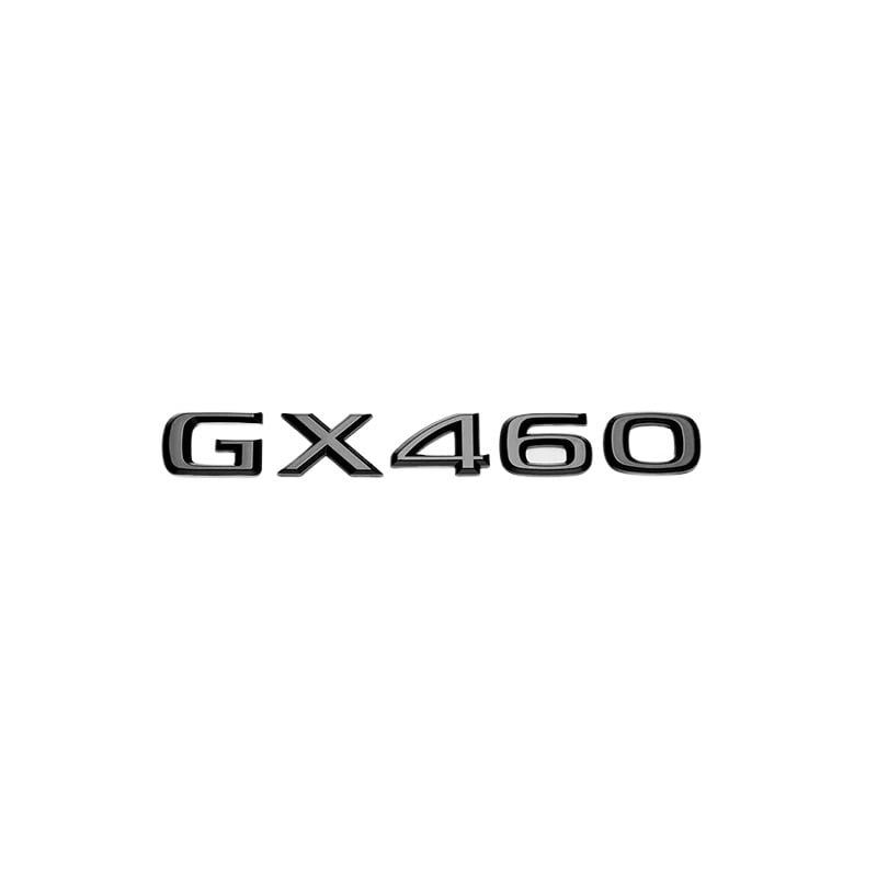 Glossy Black 3D ABS Letters Number GX400 GX460 GX470 Emblem Fit For ...