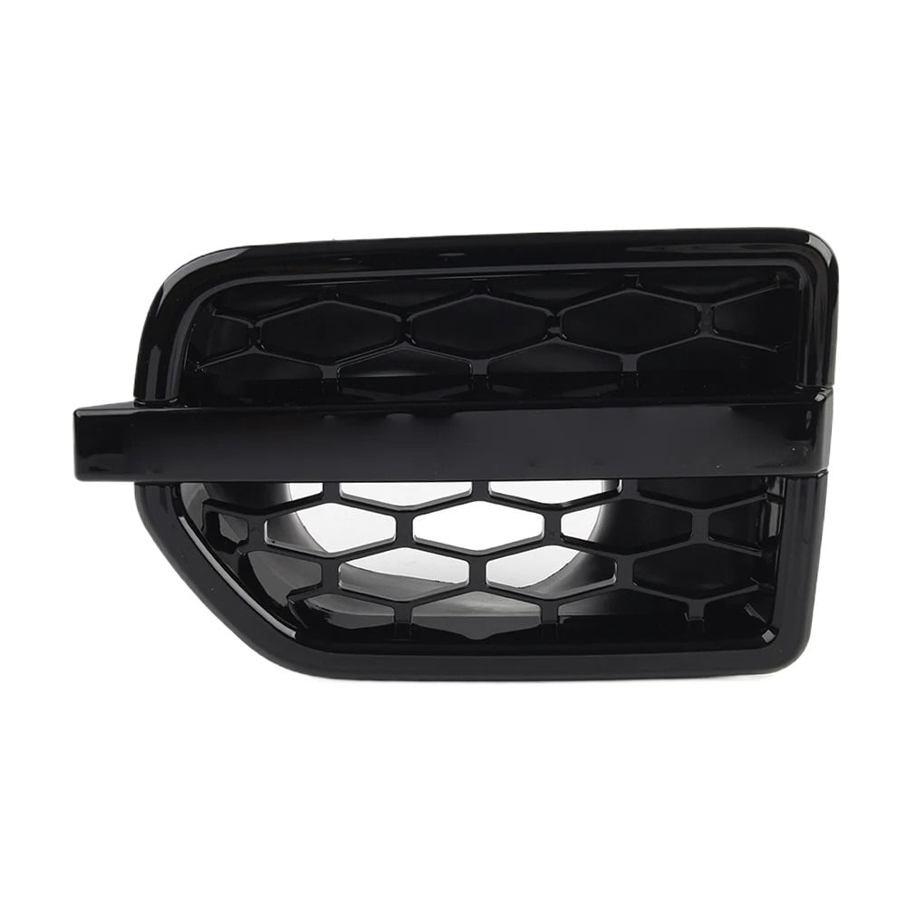 Glossy Black Car Front Grille Mudapron Vent Grill Left/Right For Land ...