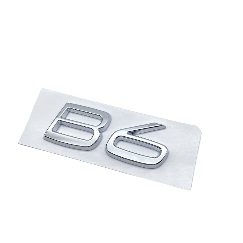 Glossy Black Emblem Nameplate Sticker Fit For Volvo V90 B5 B6 T5 T6 Car ...