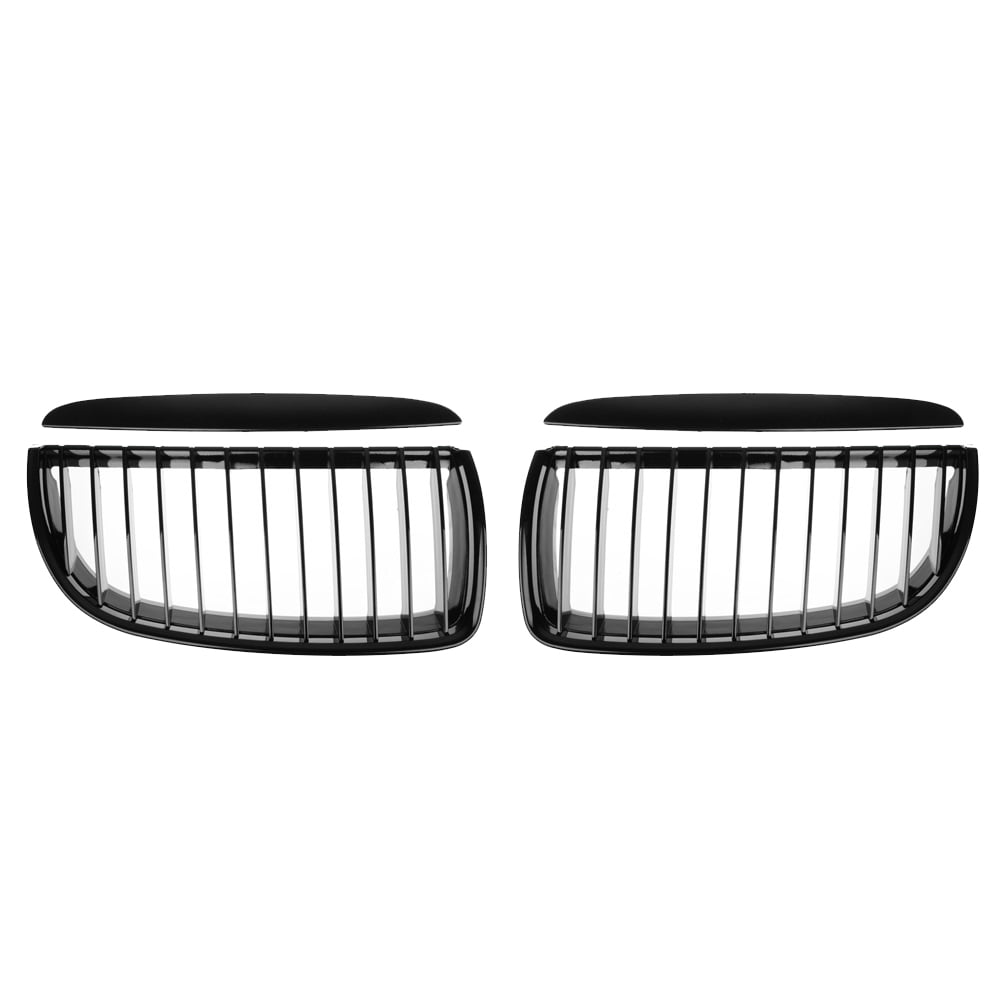 Glossy Black Kidney Grille For 2005-2008 BMW E90 E91 323i 325xi 328i ...