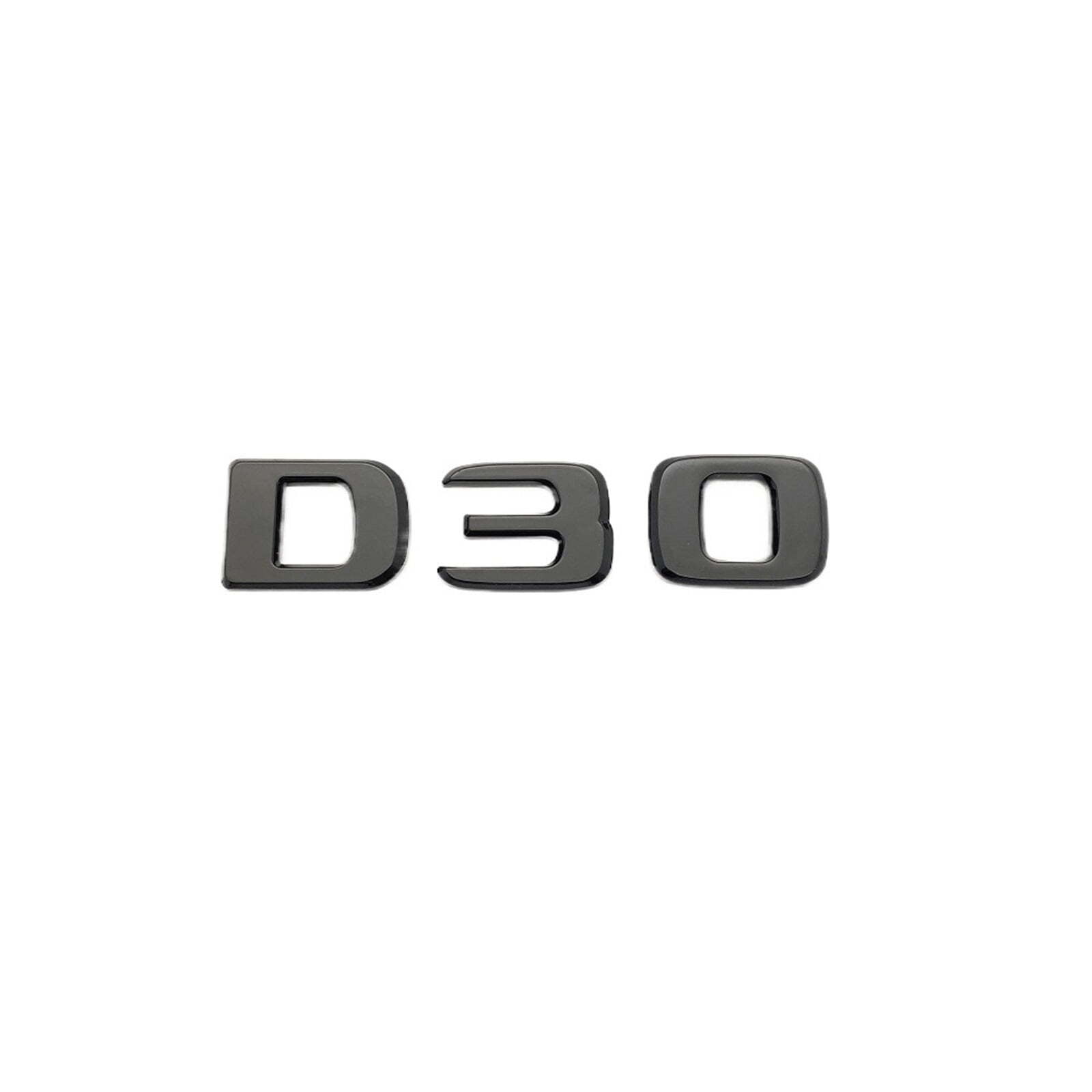 Glossy Black Letters B20 B30 D30 450 650 ABS Emblem Fit For Mercedes ...