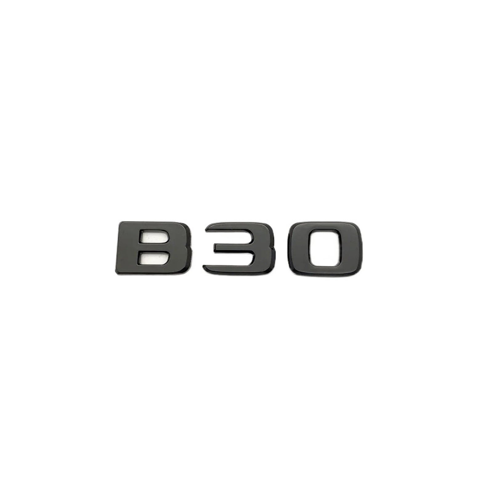 Glossy Black Letters B20 B30 D30 450 650 ABS Emblem Fit For Mercedes ...