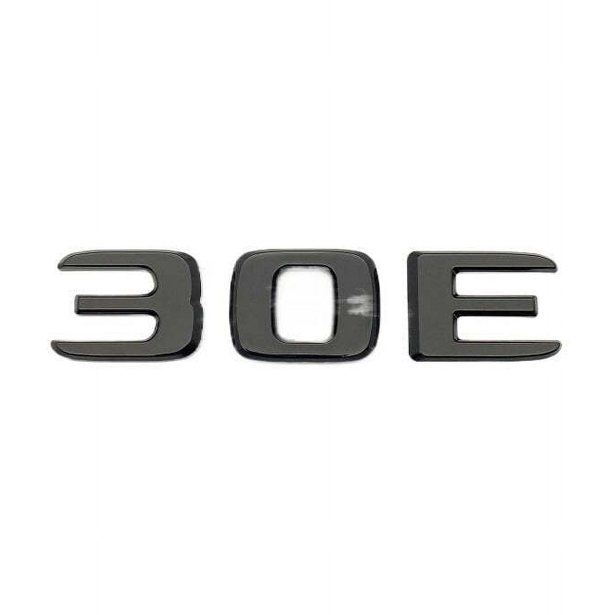 Glossy Black Letters B25 30E 900 850 800 700 ABS Emblem Compatible With ...