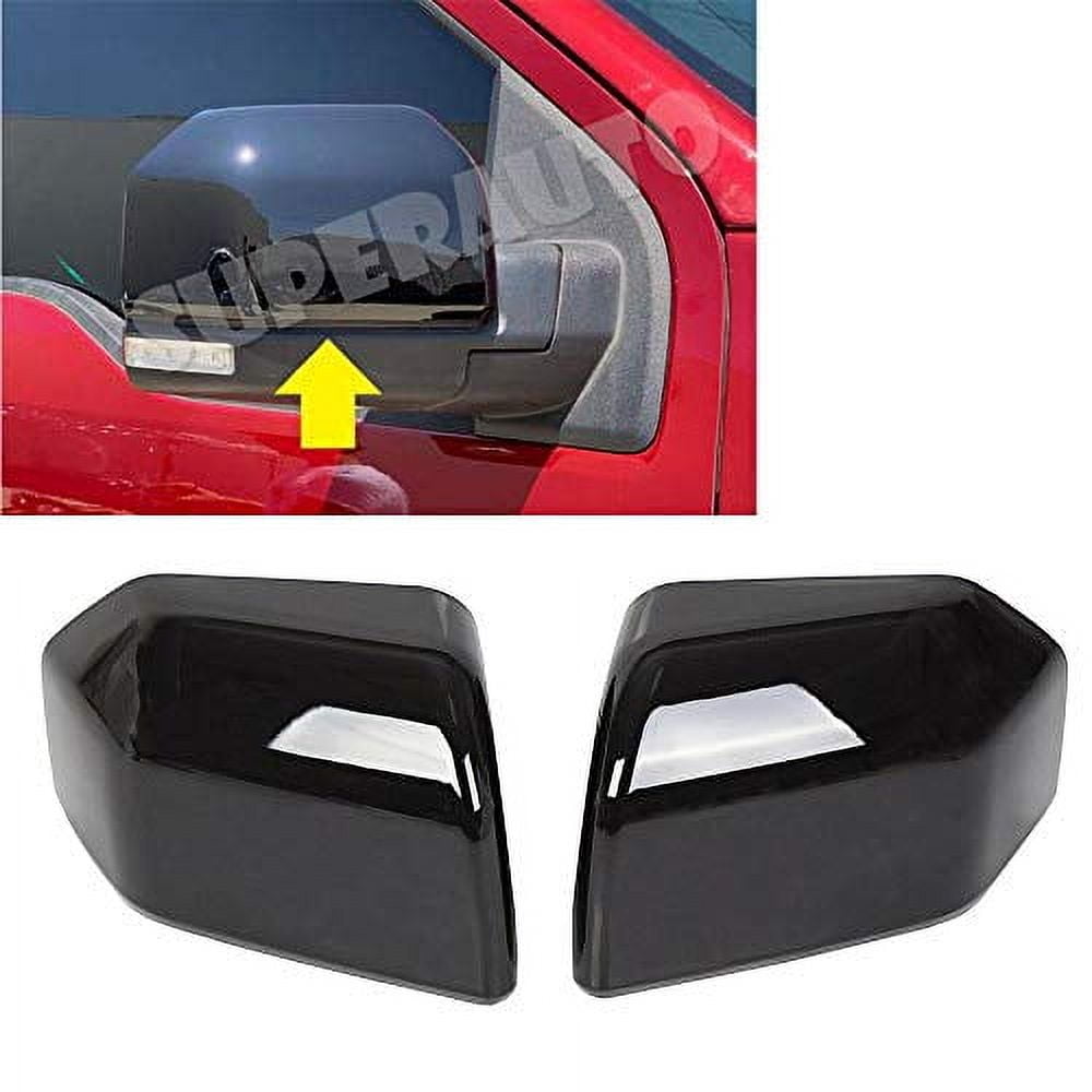 Glossy Black Painted Side Full Mirror Covers Overlay Designed for 2015 ...