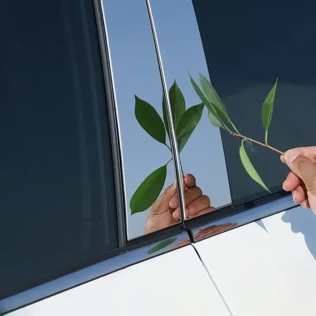 Glossy Black Pillar Posts Window Sticker Cover Fit For Ford Explorer ...