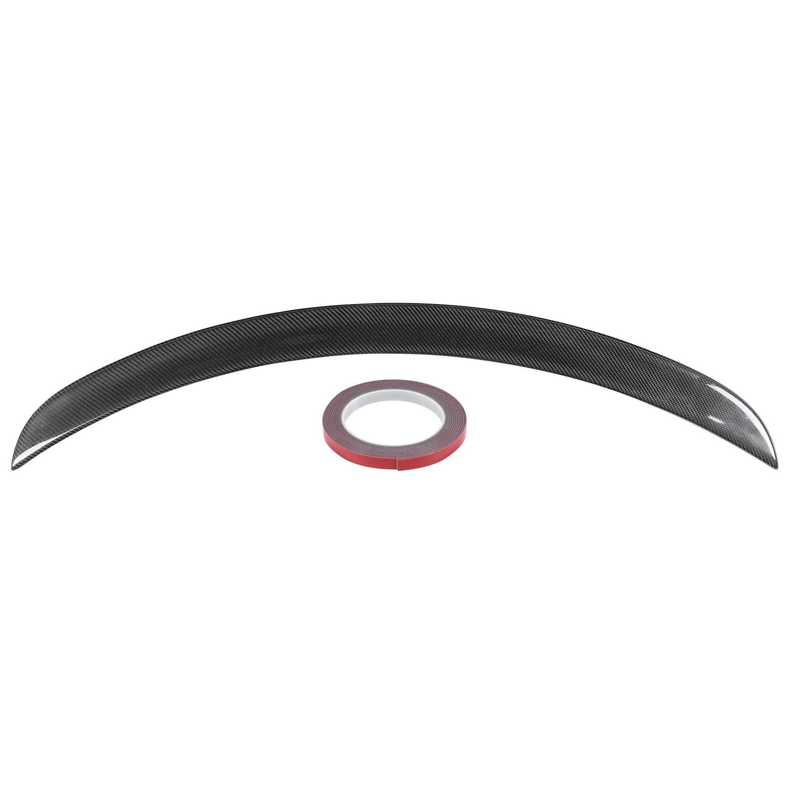 Glossy Carbon Fiber Rear Roof Spoiler Boot Lid Wing Fit for Tesla Model ...