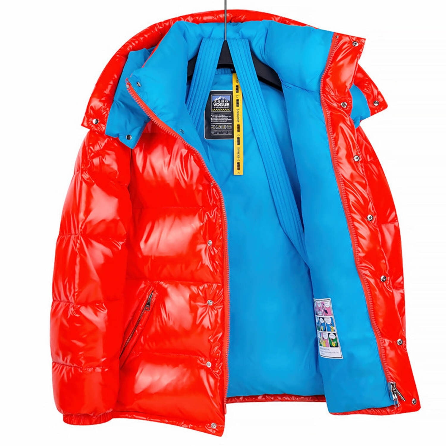 Glossy Down Jacket For Young Men And Women Couples - Walmart.com