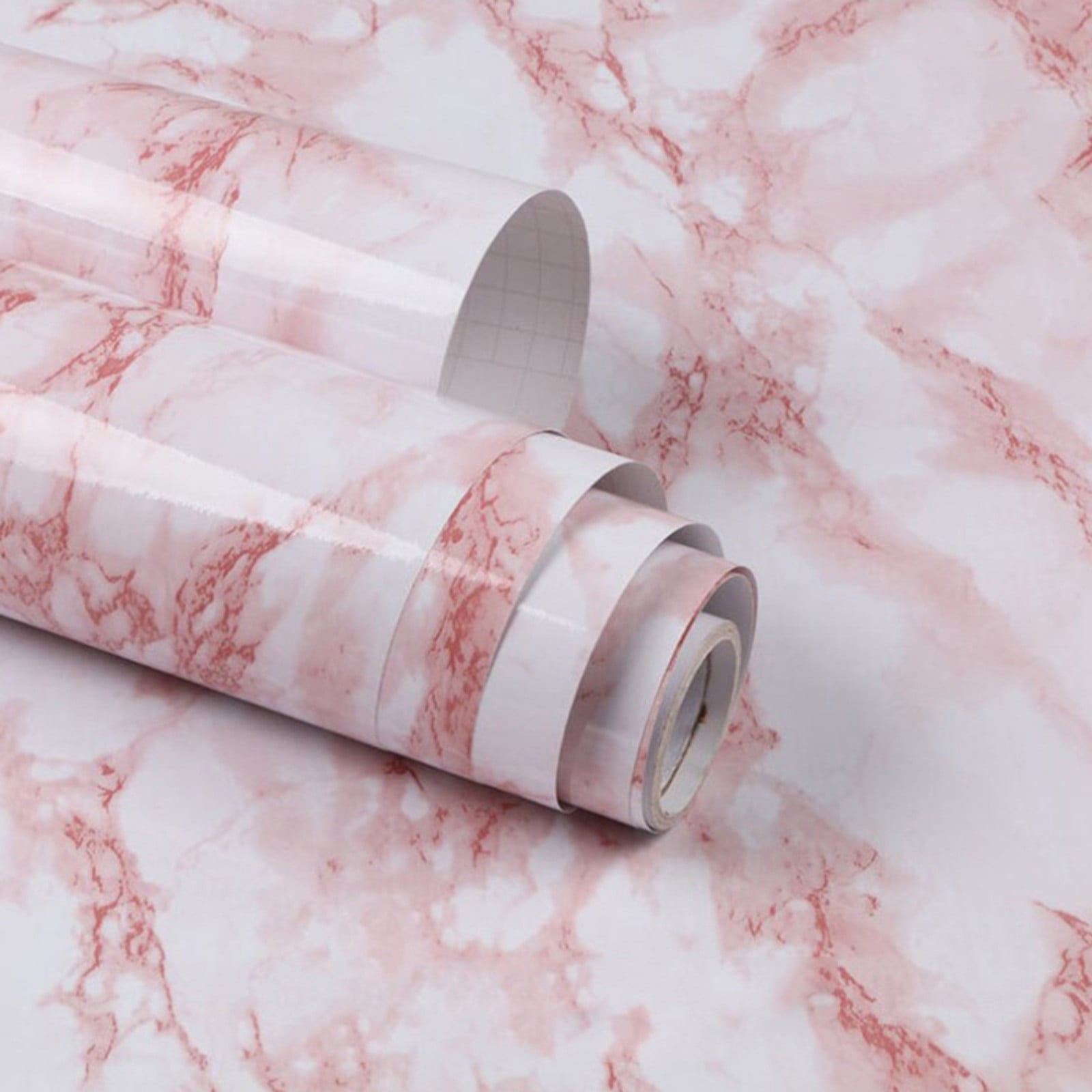 Glossy Marble Wallpaper Peel and Stick Countertops 23.6inch x 40inch ...