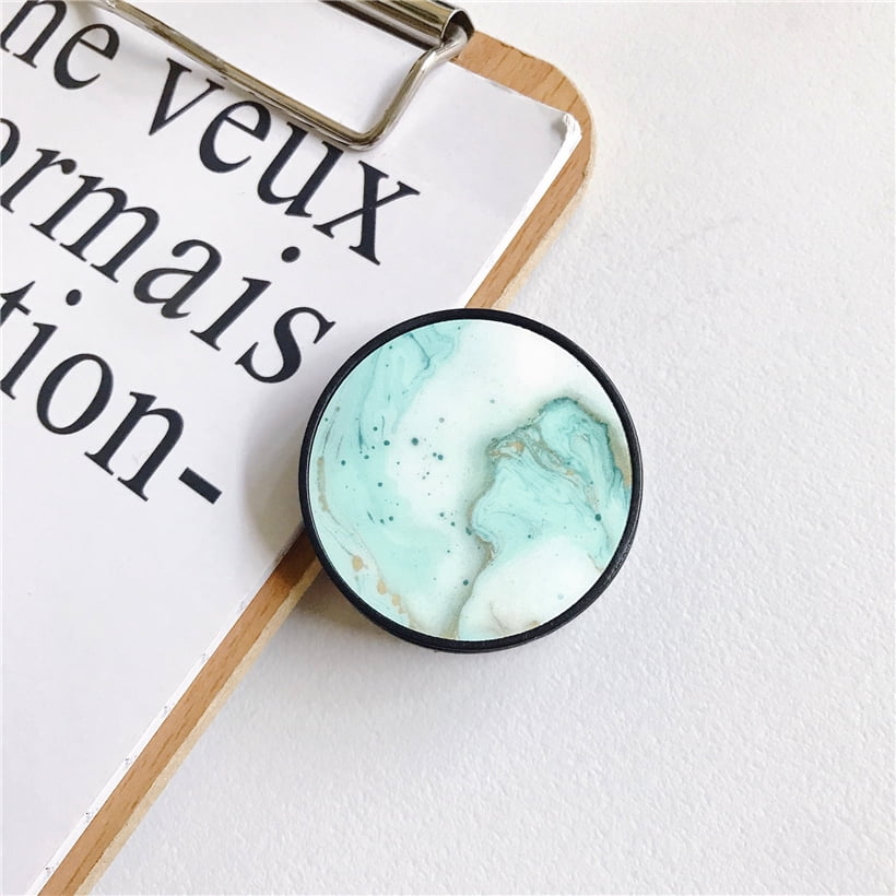 Glossy Popular Marble Expanding Phone Stand Grip Finger Rring Support ...