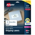 "Glossy White Easy Peel Mailing Labels W/ Sure Feed Technology, Laser ...