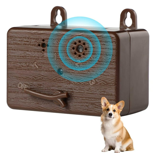 GlossyEnd Anti Barking Device, 50 FT AIS1 Ultrasonic Dog Barking ...