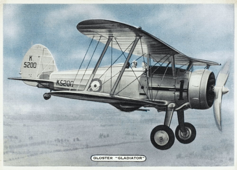 Gloster Gladiator Poster Print By Mary Evans Picture Library (24 X 18 ...