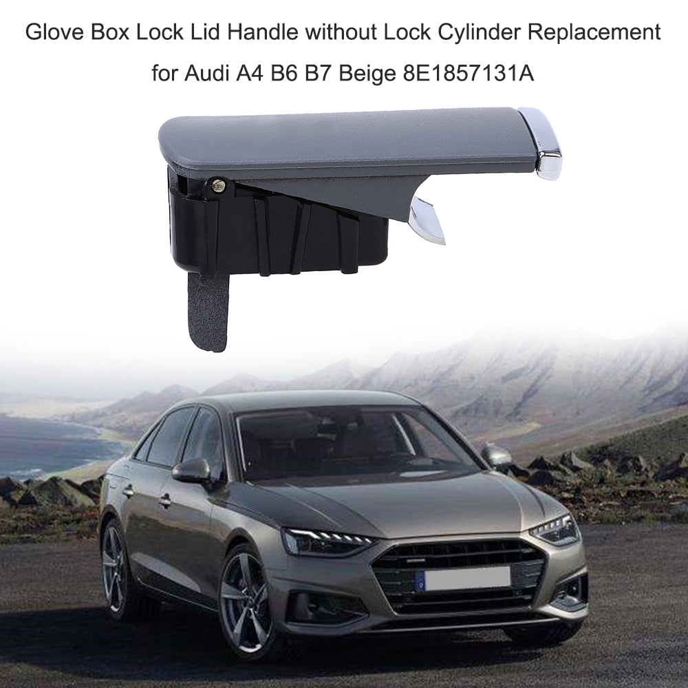 Glove Box Lock Lid,A4 B6 B7 Cover Box Lock Handle Lock A4 Lid Handle ...