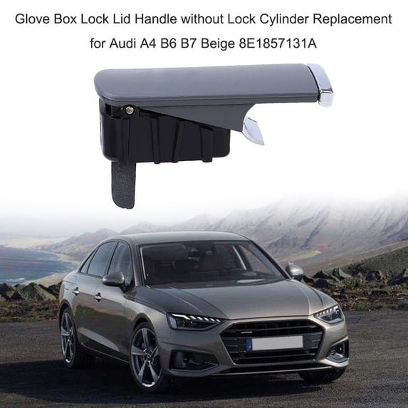 Glove Box Lock Lid,Box Lock Car Lock A4 B6 Lock Cover Box Handle Lock ...