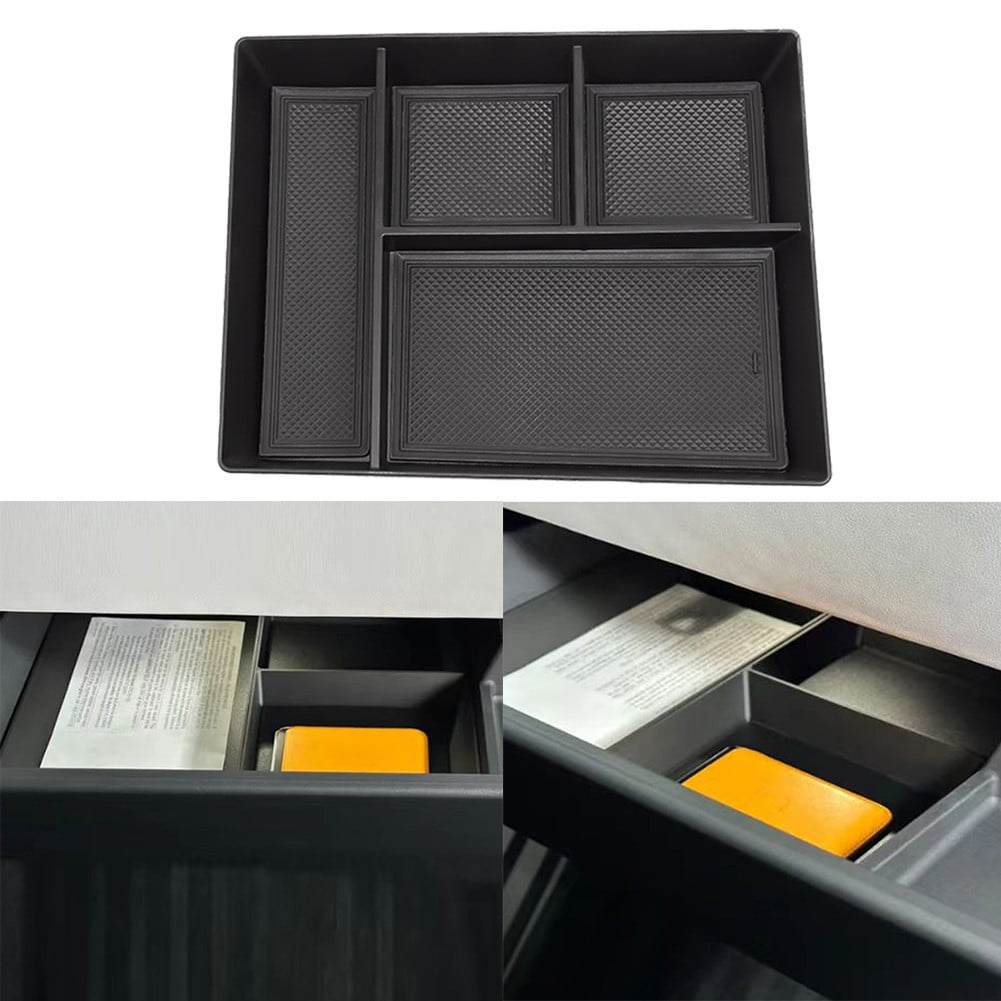 Glove Box Organizer for Tesla Cybertruck Dashboard Glove Drawer Storage ...